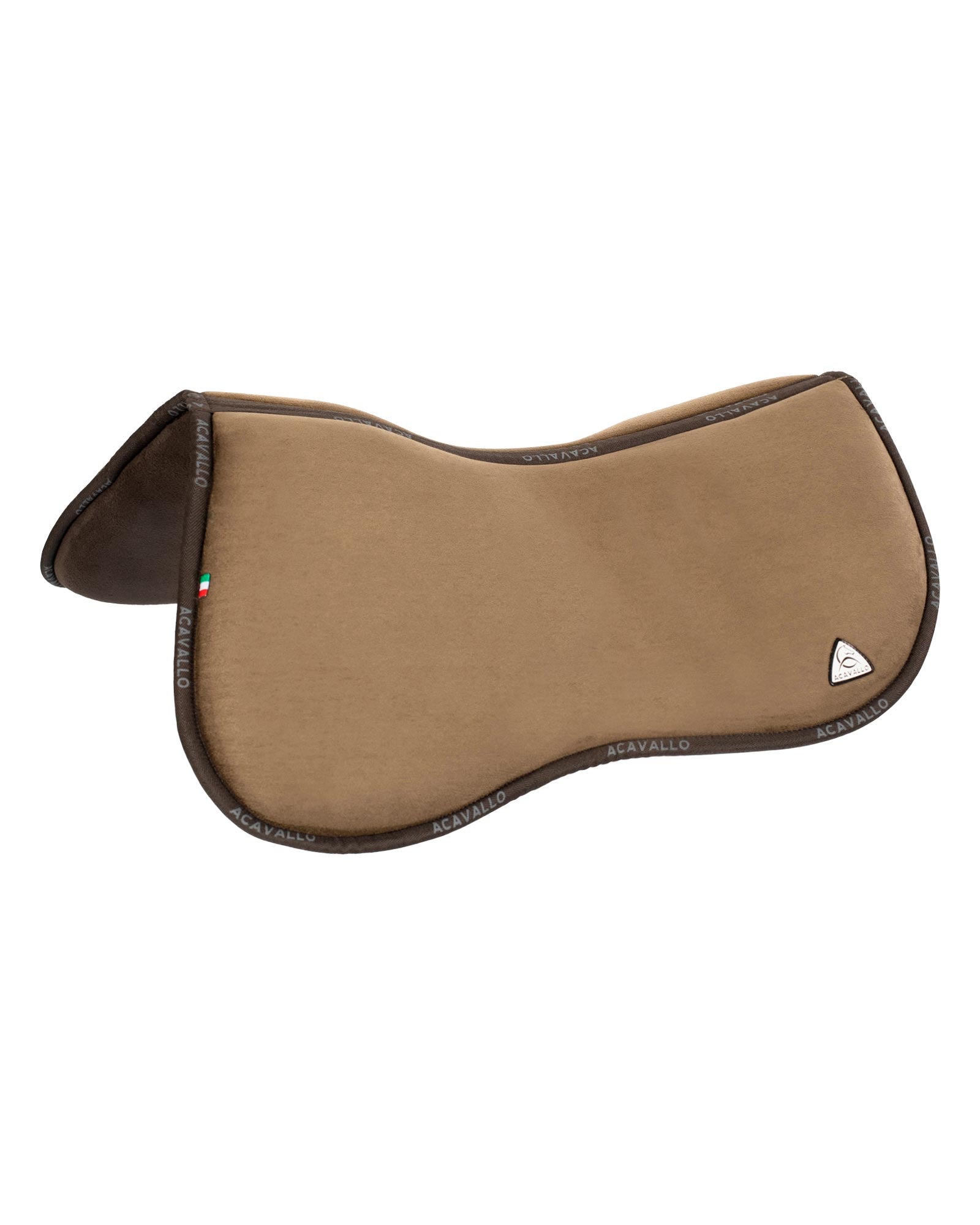 Acavallo Pad Mf Hps Cw-Cs Suede Front Riser Sand | Equiflair